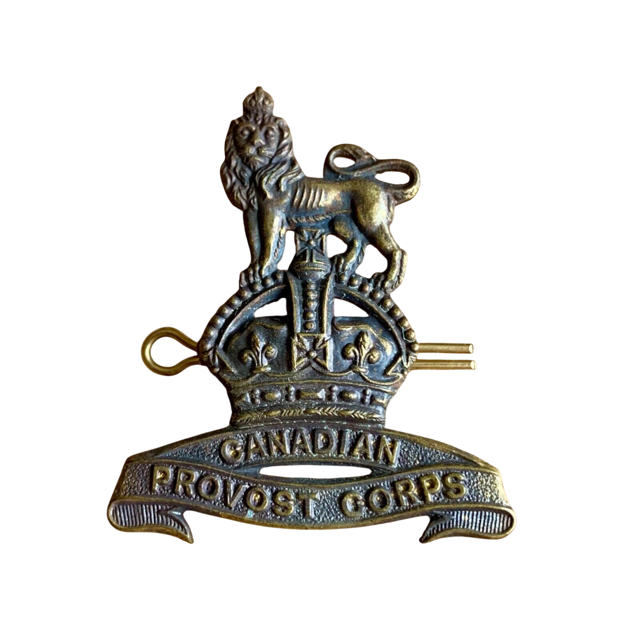 WWII Canadian Provost Corps (Kings Crown) Cap Badge – Haywards Antiques ...